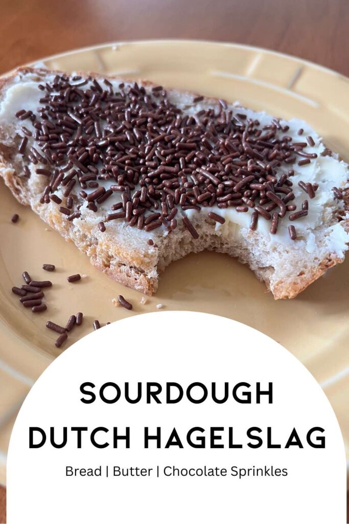 Sourdough Hagelslag (Bread with chocolate sprinkles) - Rooted At Heart